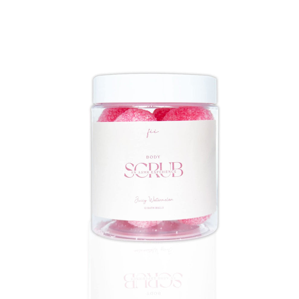 Juicy Watermelon Fii Body Scrub Balls (12 Pcs) – Fii Beauty